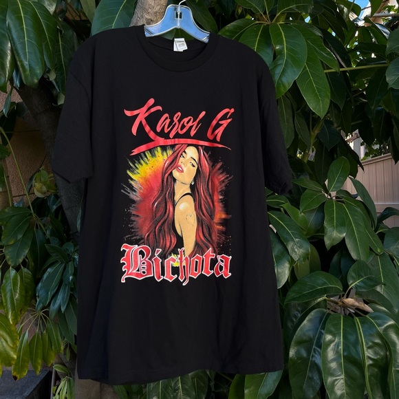 Tops | Karol G Artist Tour Graphic Tshirt From The 222 Tour | Poshmark